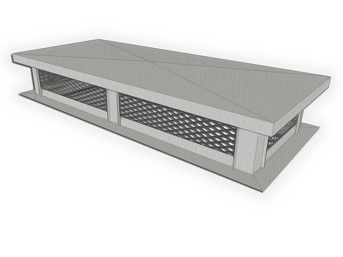 Basic Multi Flue Chimney Cap | KM Sheet Metal